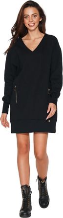 Numinou Damenkleid NU411 schwarz, Gr&ouml;&szlig;e 36/38