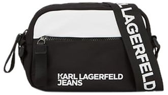 Karl Lagerfeld Karl Lagerfeld Jeans, Homme, Sac Bandouli&egrave;re Essential Nylon, Multicolore, One size
