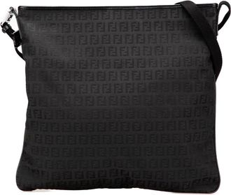 Fendi Sac bandouli&egrave;re carr&eacute; Pre-owned - Femme - Pre-owned - Noir - Taille: ONE Size