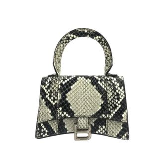 Balenciaga Sac &agrave; main Hourglass Pre-owned - Femme - Pre-owned - Gris - Taille: ONE Size
