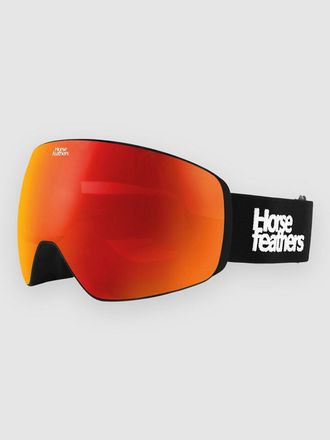 Horsefeathers Scout Black Goggle mirror red