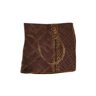 Fendi Pre-owned Carr&eacute; Schal - - Pre-owned - Damen - Braun - ONE SIZE