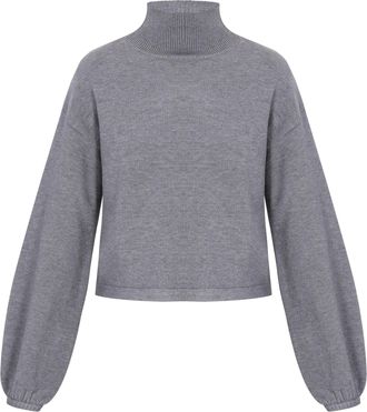 Dreimaster Dreimaster Pullover Frauen Graumelange
