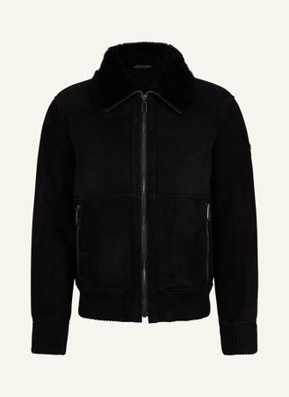 Joop Lederjacke schwarz