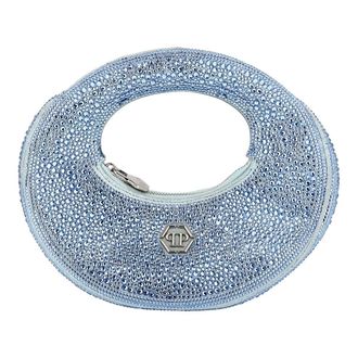 Philipp Plein Crossbody Bags - Henkel Tasche Verziert - Gr. unisize - in Blau - f&uuml;r Damen