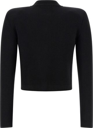Balmain Testa di Leone Button Cardigan - Black