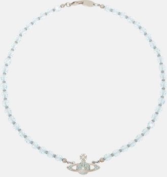 Vivienne Westwood Choker mit Kristallen