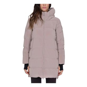 Bomboogie Short Matte Hooded Puffer - - Coats - Damen - Beige - S
