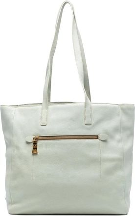 Prada Shopper - Vitello Daino Tote - Gr. unisize - in Wei&szlig; - f&uuml;r Damen
