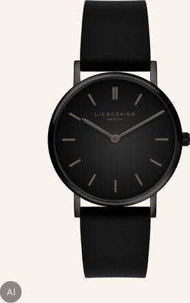 Liebeskind Liebeskind Armbanduhr Aus Echtleder schwarz