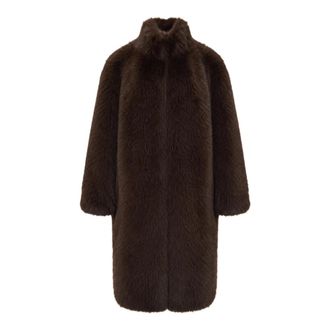Liu Jo Kunstpelzjacke - - Jackets - Damen - Braun - S