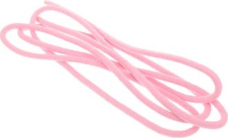 Soimiss Gymnastikseil Baumwolle Tragbares Trainingsseil Verstellbar Rutschfest Für Rhythmische Sportgymnastik Fitnesskoordination Flexibilitätsteigerung Rosa