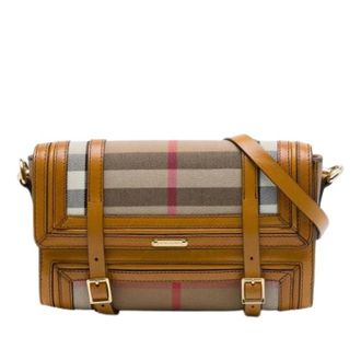 Burberry Pre-owned Canvas Crossbody Bag - - Pre-owned - Damen - Braun - ONE SIZE