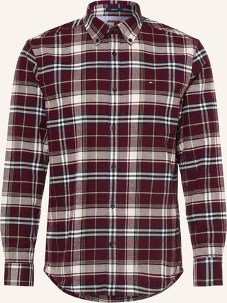 Tommy Jeans Flanell-Overshirt Comfort Fit rot