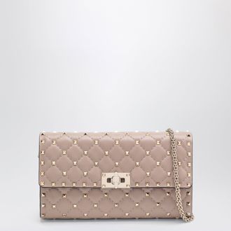 Valentino Garavani Rockstud Spike Umh&auml;ngetasche in Puderrosa