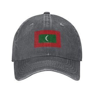 Generic Drapeau des Maldives Homme Femme Snapback Cap Confortable Chapeau D&eacute;contract&eacute; Casquettes Snapback pour Cyclisme Randonn&eacute;e Golf