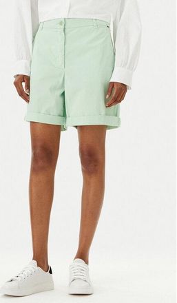 Tommy Hilfiger Stoffshorts WW0WW42457 Grün Regular Fit
