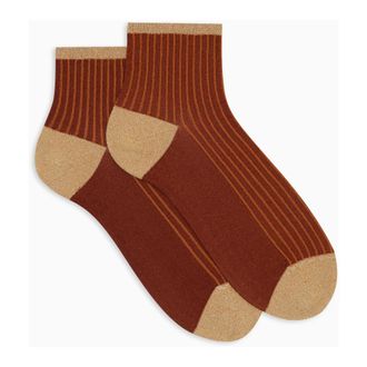 Gallo Gallo, Femme, Sous-v&ecirc;tements, Multicolore, Taille: ONE Size Chaussettes Courtes Bord C&ocirc;te