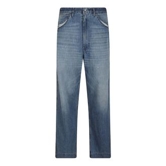 Maison Margiela Wide-Leg Jeans - - Jeans - Damen - Blau - S
