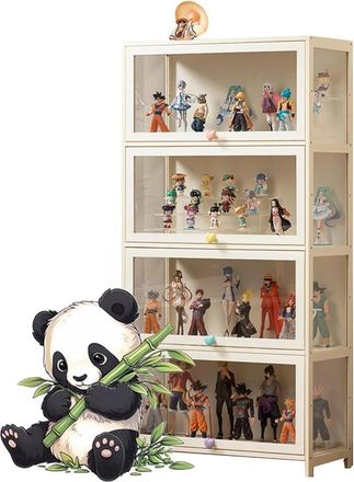 Generic Glas Acryl vitrine, Glasvitrine, Wohnzimmer Vitrine, Vitrine, widerstandsfähig, versiegelt und staubdicht Struktur, geeignet für Verschiedene Szenarie