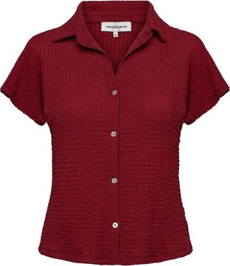&Co Woman Thyra Bluse - - Blouses & Shirts - Damen - Rot - S