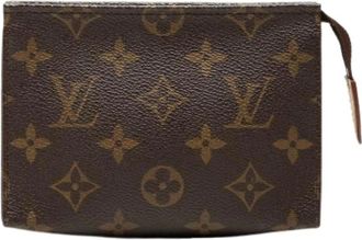 Louis Vuitton Pre-owned Toiletry Pouch 15 - Femme - Pre-owned - Brun - Taille: ONE Size