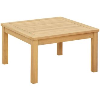vidaXL Couchtisch Helles Akazienholz 60 x 60 x 36 cm Massivholz Akazie vidaXL