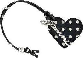 Ganni Femme, Sacs, Noir, Taille: ONE Size Bou Heart Mirror Printed