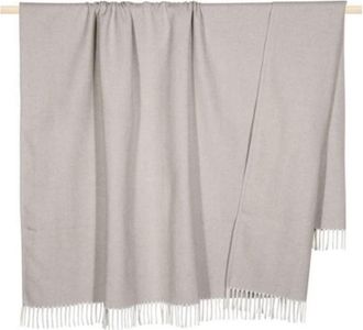 Pad Decke, Kuscheldecke - Fine Edge - 50% Baumwolle, 50% Polyacryl - Farbe: beige - 150 x 200 cm