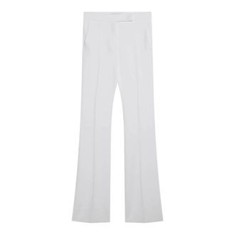 Max Mara Pantalone Lungo - - Trousers - Damen - Wei&szlig; - XS