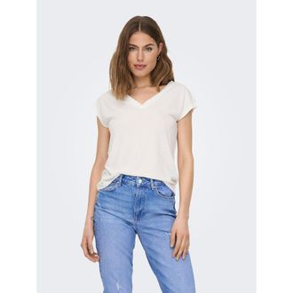 Only T-Shirt Free 15287041 Wei&szlig; Regular Fit