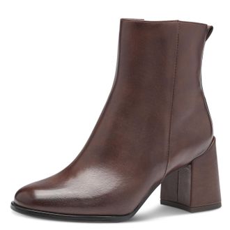 Marco Tozzi Damen Stiefeletten mit Absatz Elegant, Braun (Cafe), 41