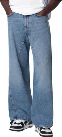 Off-white Homme, Jeans, Bleu, Taille: W31 Half Arrow Twisted Flare Jeans