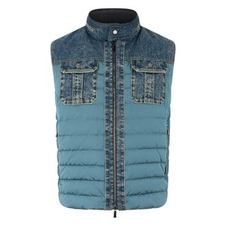 Moorer Homme, Vestes, Bleu, Taille: 3XL Manteaux