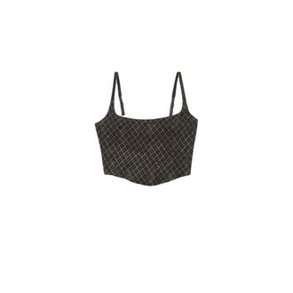 Patrizia Pepe Femme, Tops, Noir, Taille: 38 FR D&eacute;bardeur