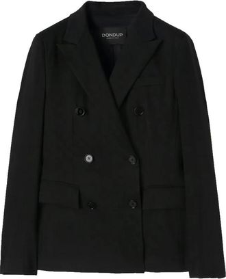 Dondup Dj441 Blazer - - Jackets - Damen - Schwarzk - XL