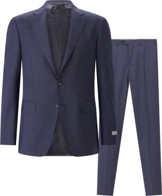 Canali Costume simple boutonnage - Homme - Costumes - Bleu - Taille: 2XL