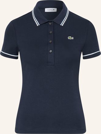 Lacoste Jersey-Poloshirt blau