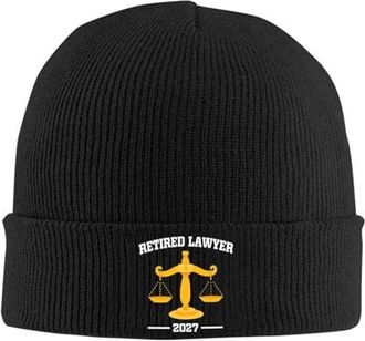 Generic Bonnet Thermo Avocat Retrait&eacute; - Retraite 2027 Unisexe Casquette De Cr&acirc;ne &Agrave; Revers Respirant Bonnet Tricot&eacute; pour Conduite Ext&eacute;rieur Sport