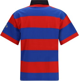 Palm Angels Sport Stripe Polo - Red