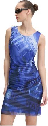 Desigual Damen, Kleider, Blau, MGr&ouml;&szlig;e
