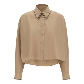 Fabiana Filippi Chemises - Femme - Blouses et Chemises - Beige - Taille: 38 FR