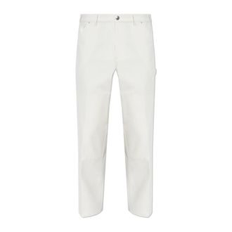 Moncler Hose mit Logo - - Trousers - Herren - Beige - M