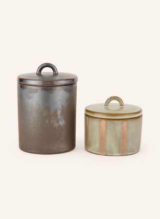 House Doctor House Doctor 2er-Set Aufbewahrungsboxen Hdtallic schwarz