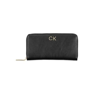 Calvin Klein Stilvolle RFID-sichere Brieftasche mit Kontrasten - - Accessories - Damen - Schwarzk - ONE SIZE