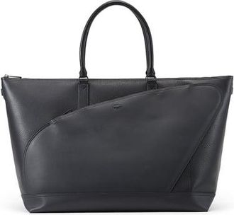 Lacoste Sac week-end Club Lacoste en cuir grain&eacute;
