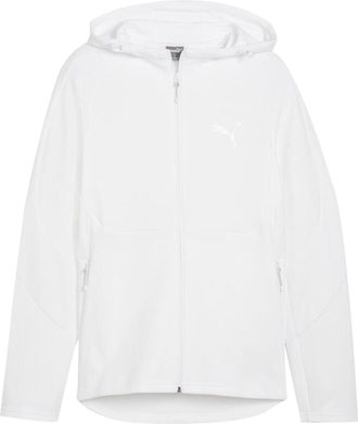 Puma Evostripe Herren Wei&szlig;e Trainingsjacke
