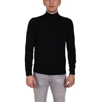 HUGO BOSS Boss - Strickware > Rollkragenpullover - - Knitwear - Herren - Schwarzk - M