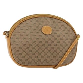 Gucci Sac bandouli&egrave;re en plastique Pre-owned - Femme - Pre-owned - Brun - Taille: ONE Size