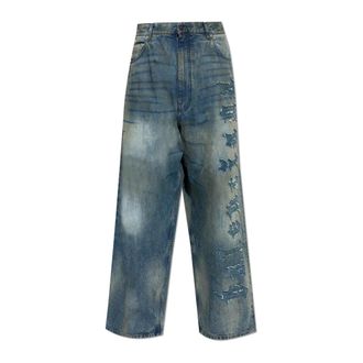 Balenciaga Minimale Baggy Hose - - Jeans - Herren - Blau - M